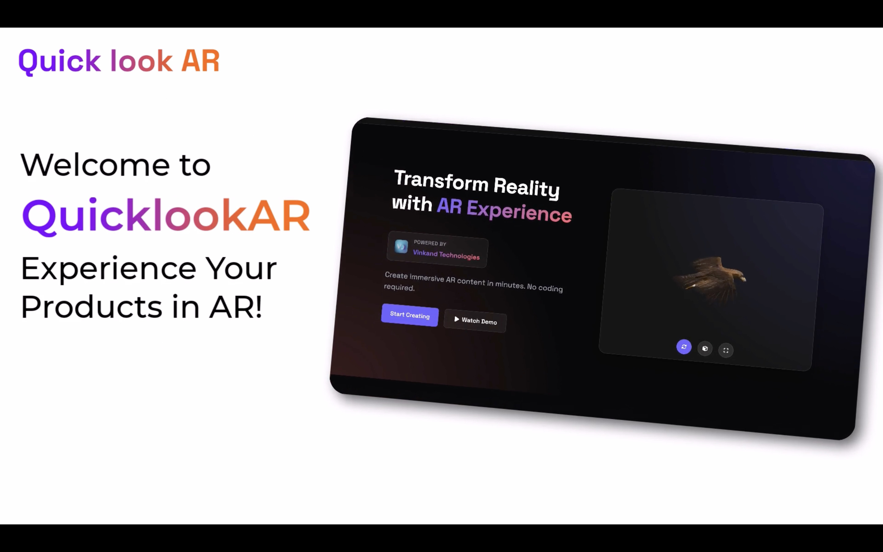 Quick look AR | Create Immersive AR Content